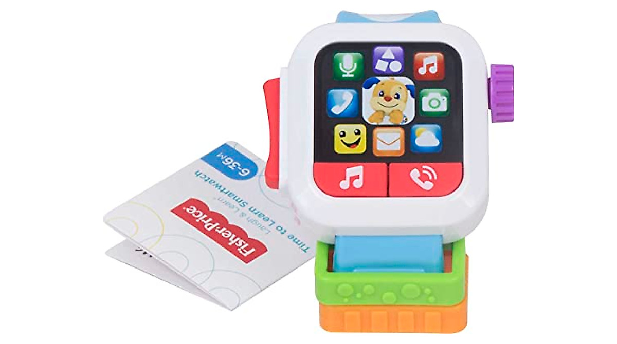Fisher-Price Laugh & Learn Baby Smartwatch for Ages 6+ Months