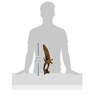 Galápagos (05285) Sinkable Driftwood Bed, Natural, Medium/11-13"