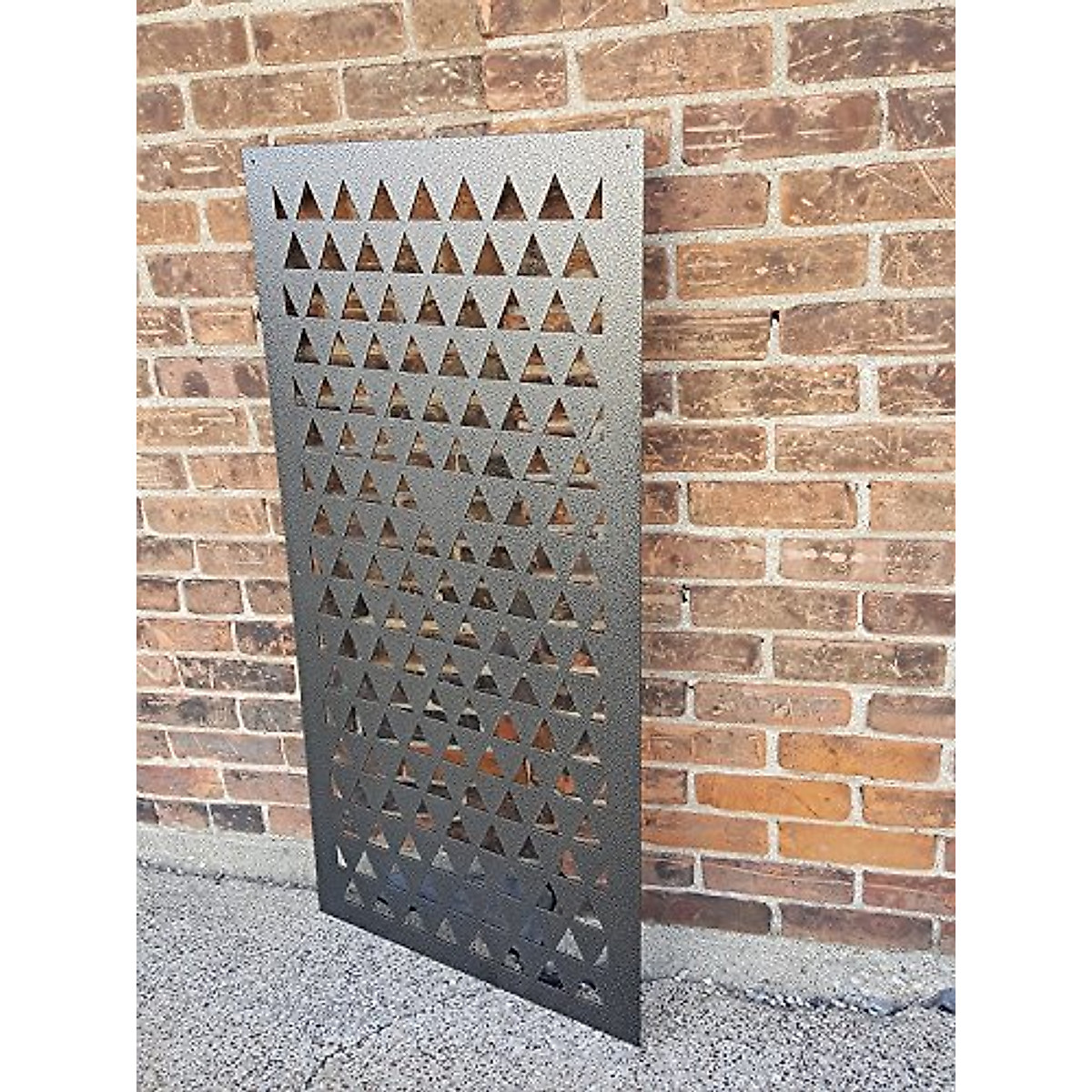 Triangle1US - Privacy Screen Metal Garden Fence Decor Art