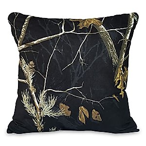 VISI-ONE Filled Realtree Pillow, 18" x 18" Inches, Camouflage