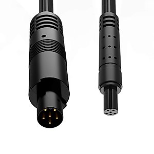 6 Pin Backup Camera Extension Cable,6 Pin 6.5 Ft Extension Cord for Dash Cam, Camera Cable for Reverse Camera Car Recorder Rear View Camera(6.5 Ft)