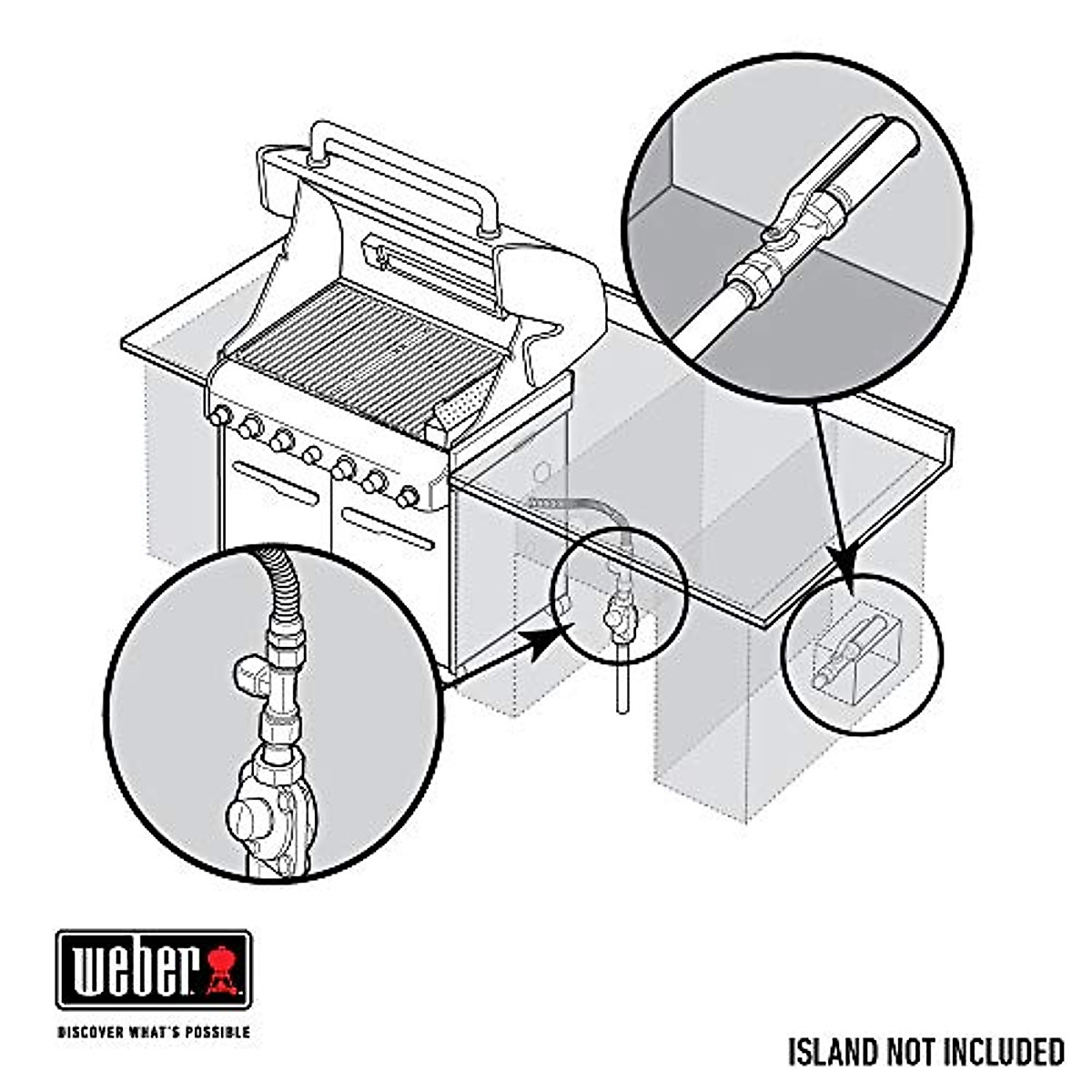 Weber Summit S-460 Built-In Natural Gas in Stainless Steel Grill