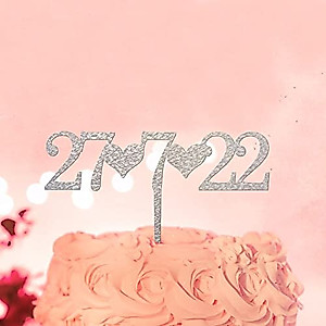 Date Engagement Wedding Caketopper Personalized Wedding Party Decorations Bridal Shower For Bride And Groom Engagement Gifts Silver