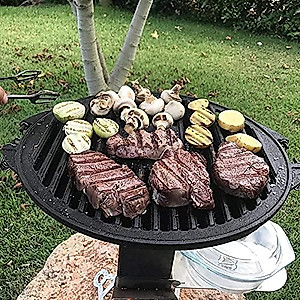 Spitfire BBQ Grill Set for Patrol Rocket Stove, Grill with cast Iron ...