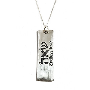 Endless Love - שאה Kabbalah Lucky Amulets Sterling Silver 925 Pendant