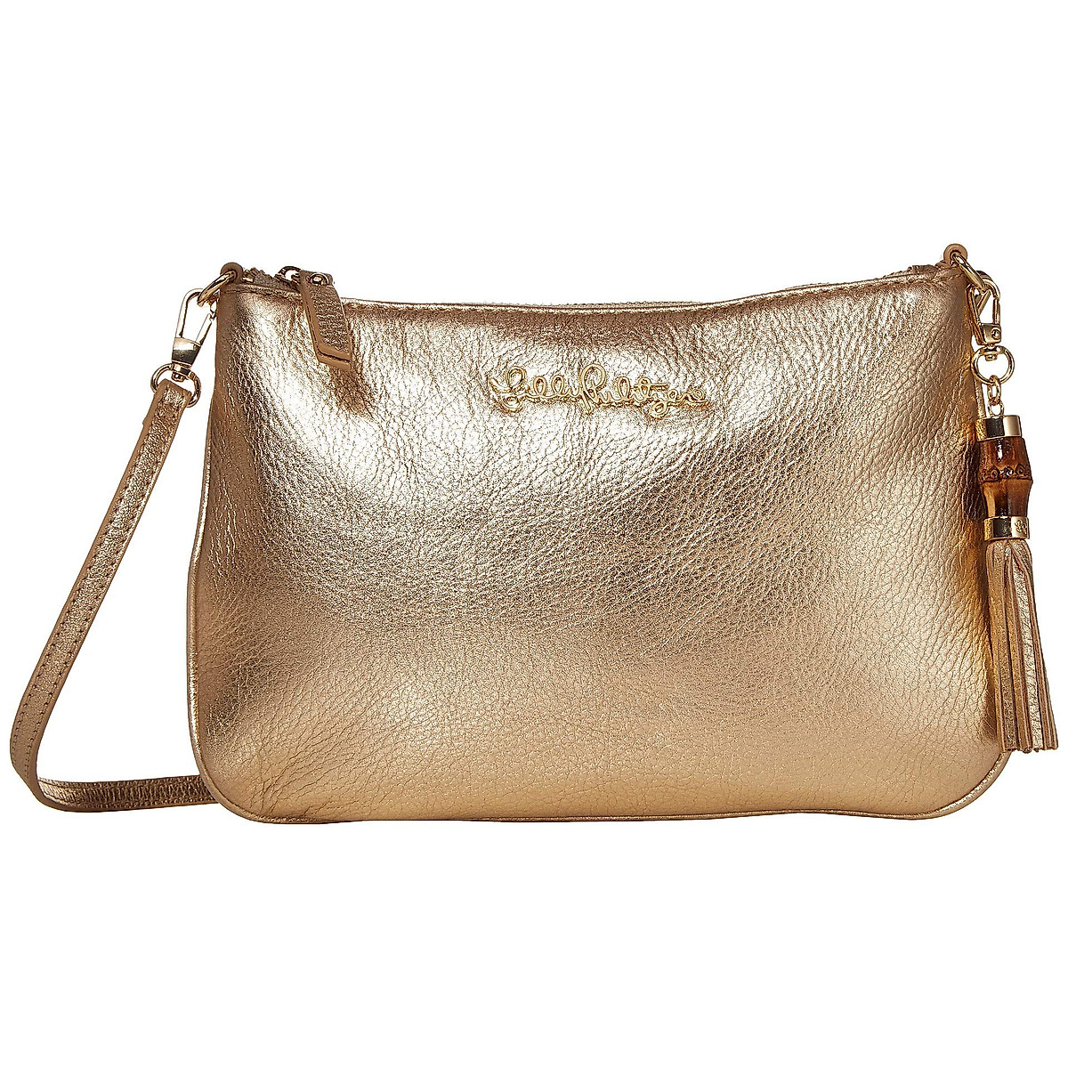 Lilly Pulitzer womens Crusin Crossbody Gold Cross Body, Gold Metallic, 1 Size US