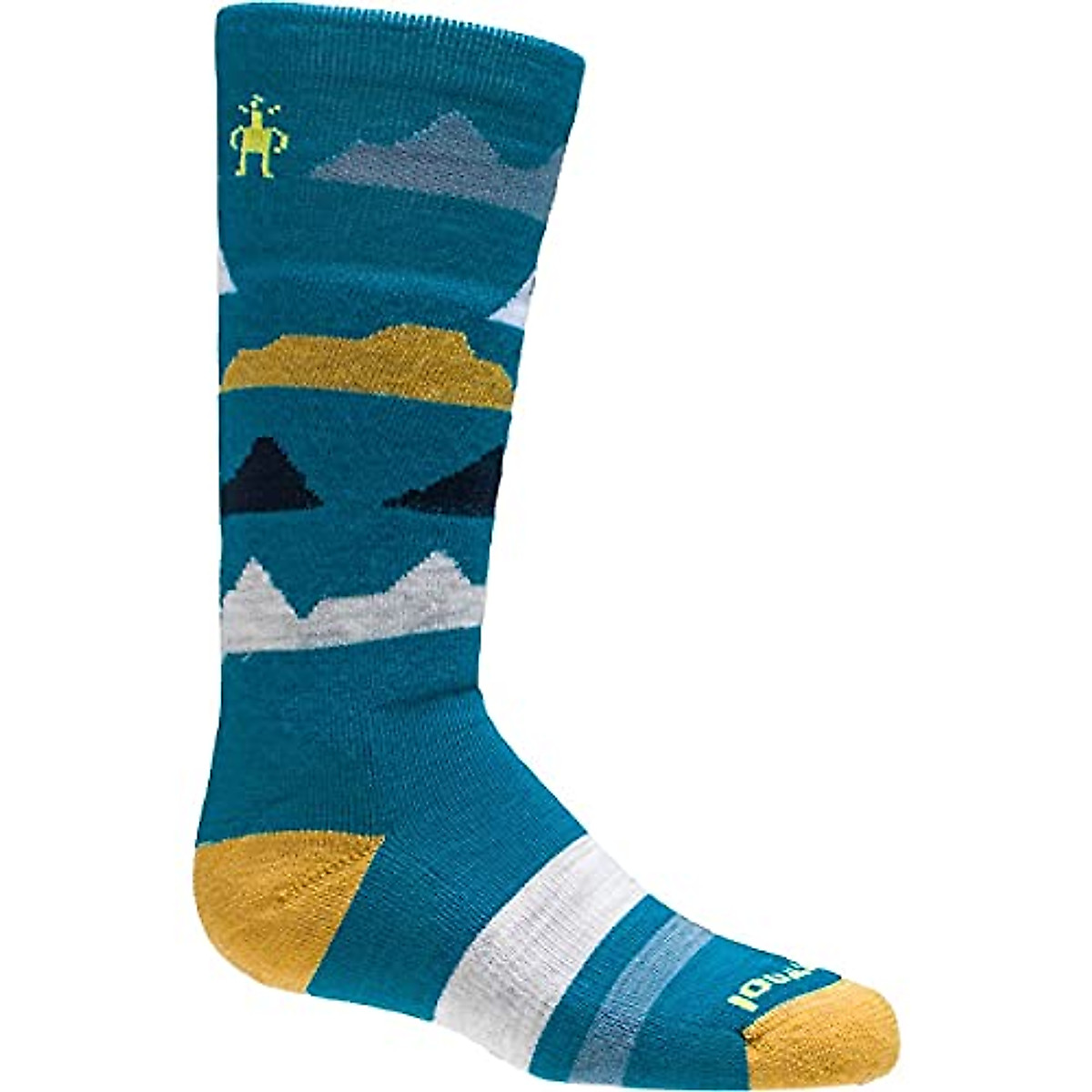 Smartwool Wintersport Mountain Sock - Kids', Ocean Abyss, M