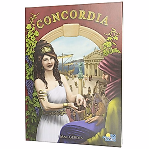 Rio Grande Games: Concordia, Historical Strategy Board Game, Average Play Time 90 Minutes, 2 to 5 Players, for Ages 14 and up