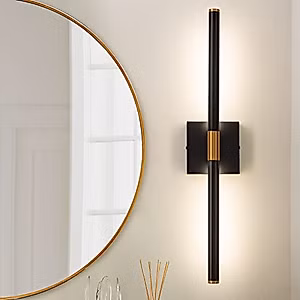 Bathroom Vanity Light Fixtures Over Mirror 24 inch LED Vanity Lights 4000K Morden Wall Sconce Picture Lights for Paintings