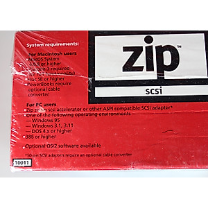 Iomega 100MB External SCSI Zip Drive