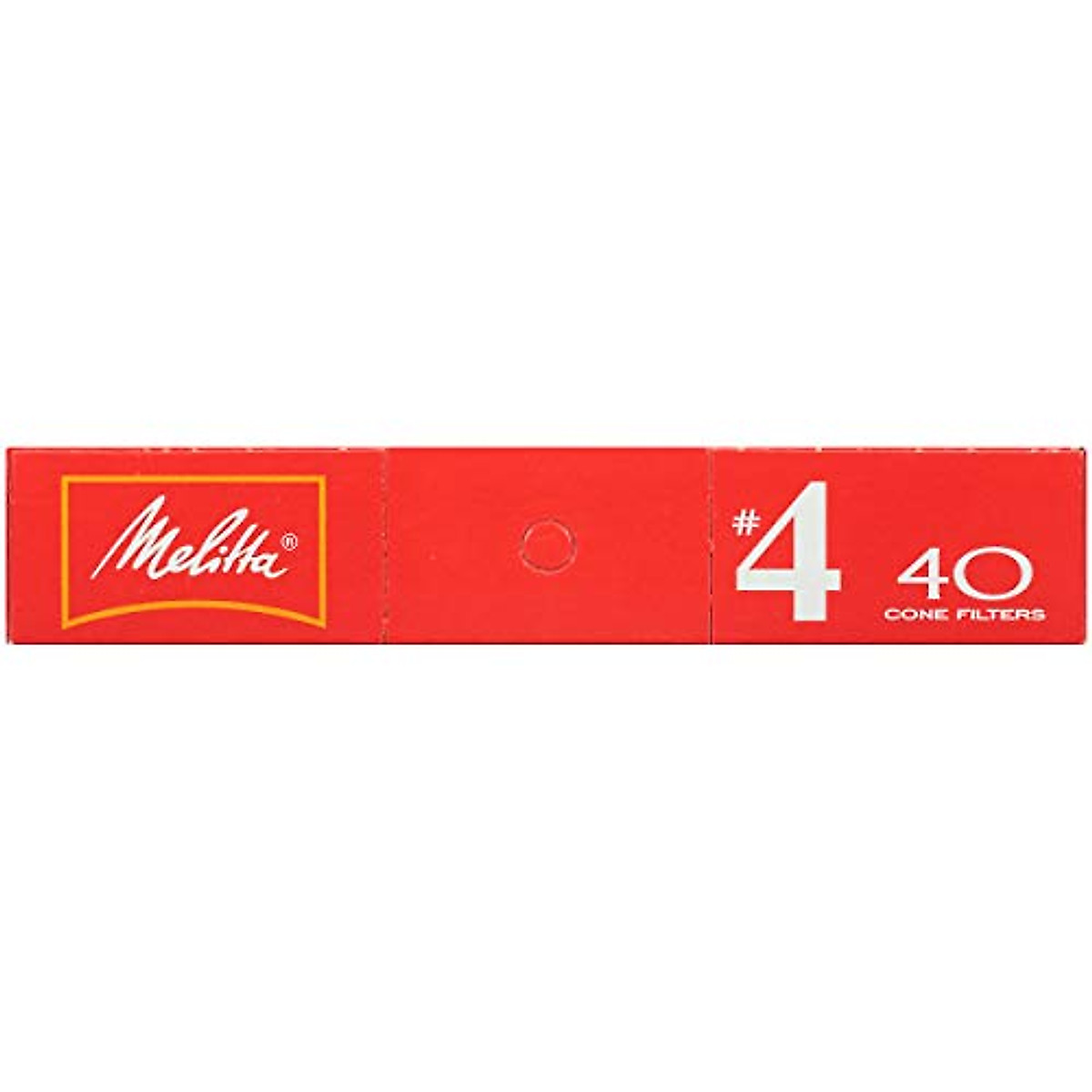 Melitta 624102#4 White Coffee Filters 100 Count