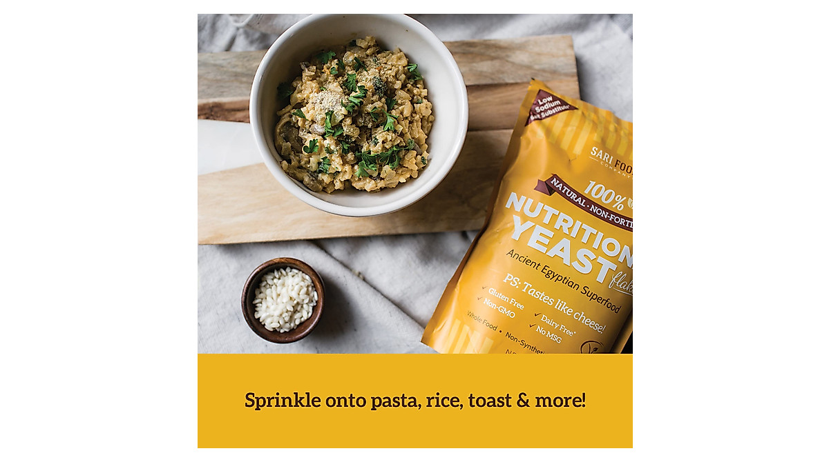 Sari Foods Nutritional Yeast - Vegan Superfood, Non-Fortified