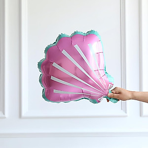 Mermaid Party Balloon Arch Kit, 154Pcs Green Purple Little Mermaid Party Decorations Balloon Garland, Under the Sea Summer Birthday Party Supplies