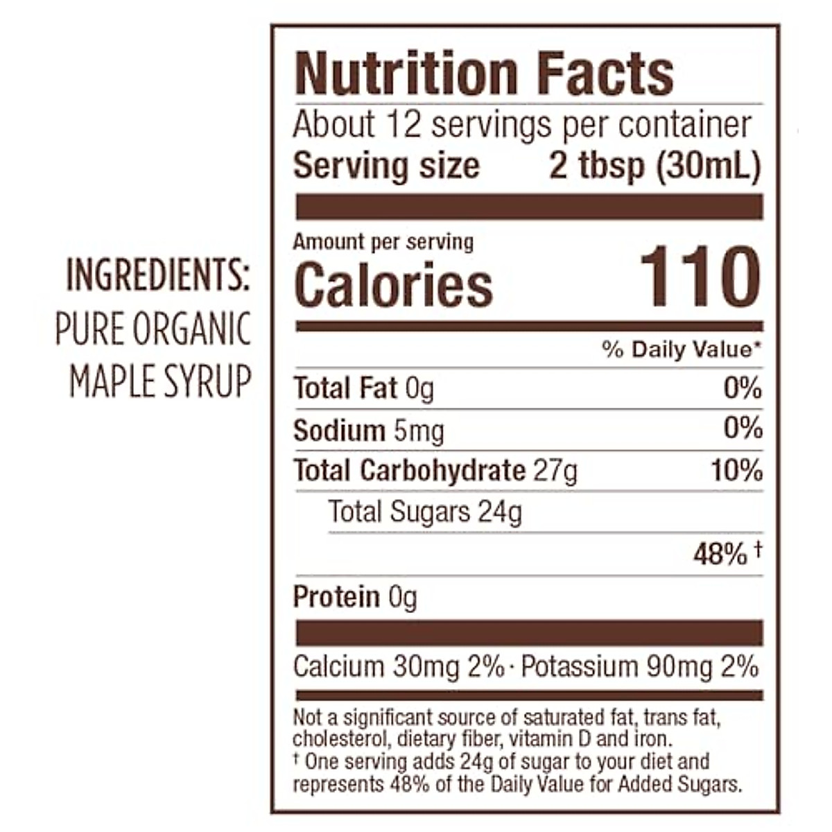 Butternut Mountain Farm 100% Pure Organic Maple Syrup From Vermont, Grade A (Prev. Grade B), Dark Color, Robust Taste, All Natural, Easy Squeeze, 12 Fl Oz