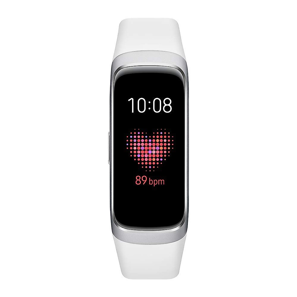 Samsung Galaxy Fit 2019, Smartwatch Fitness Band - International Version - Silver (Renewed)