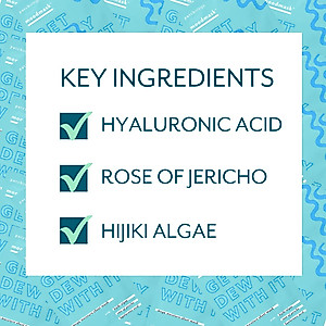 Patchology Moodmask Get Dewy With It Facial Sheet Mask - Men and Women Face Masks Skincare Sheet for Moisturizing, Hydrating, and Dewy Skin - Best Face Sheets Moisturizer (1 Count)