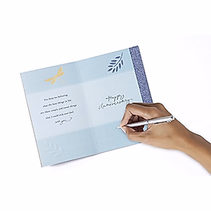 Hallmark Anniversary Card (Dragonfly and Leaf)