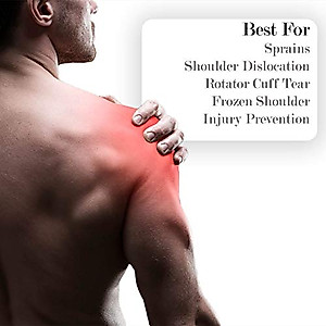 Shoulder Brace for Women and Men | Adjustable Compression Rotator Cuff Support | for Arthritis | Injury Prevention | Dislocated AC Joints (Medium)…