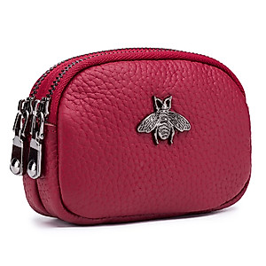 (Bundle of 2 Sets) imeetu Small Women Coin Pouch and Credit Card Holder Wallet