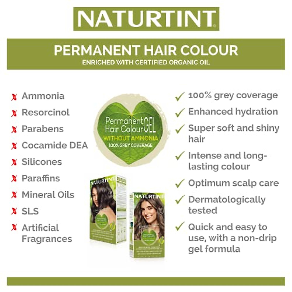 Naturtint Hair Color 4G Golden Chestnut 1 Pack