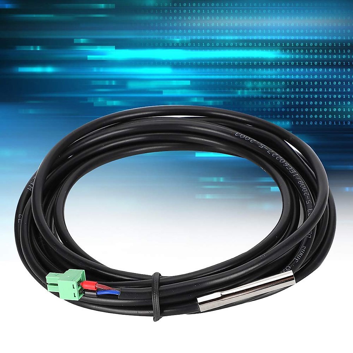 Battery Temperature Sensor, Energy Controllers, Temperature Control Line -55~125℃ RTS300R47K3.81A for MPPT Charge Controller Solar Charge Controller