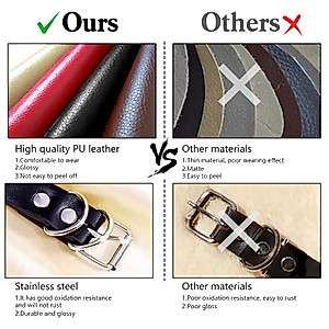 MJartoria Punk Waist Chain Belt Faux Leather Body Chains Body Jewelry Accessories Gothic Waist Jewelry for Women (Black)