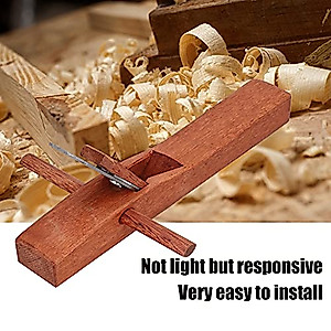 Hand Planer Hand Held Bench Wooden Carpenter Woodcraft Tool For Wood Planing Trimming, Surface Smoothing(400)