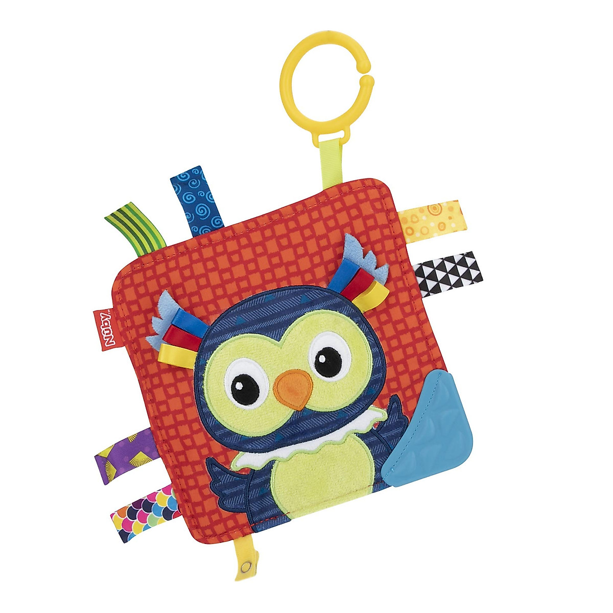Nuby Teething Blankie, Characters Vary - Owl, Koala, Monkey, Elephant