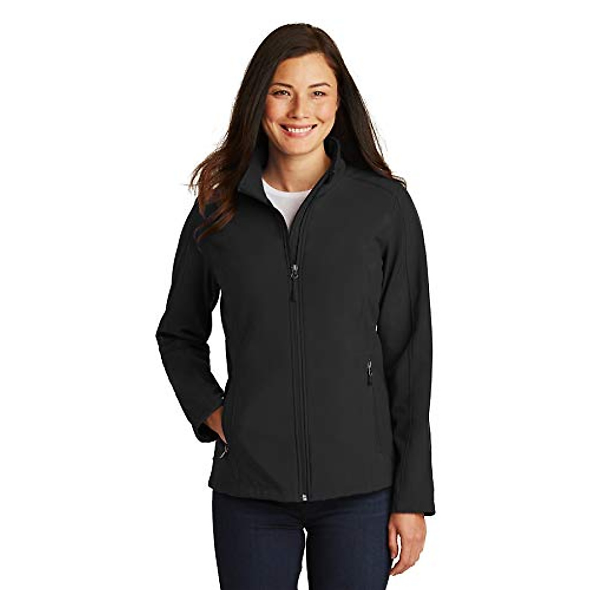 Port Authority Ladies Core Soft Shell Jacket M Black