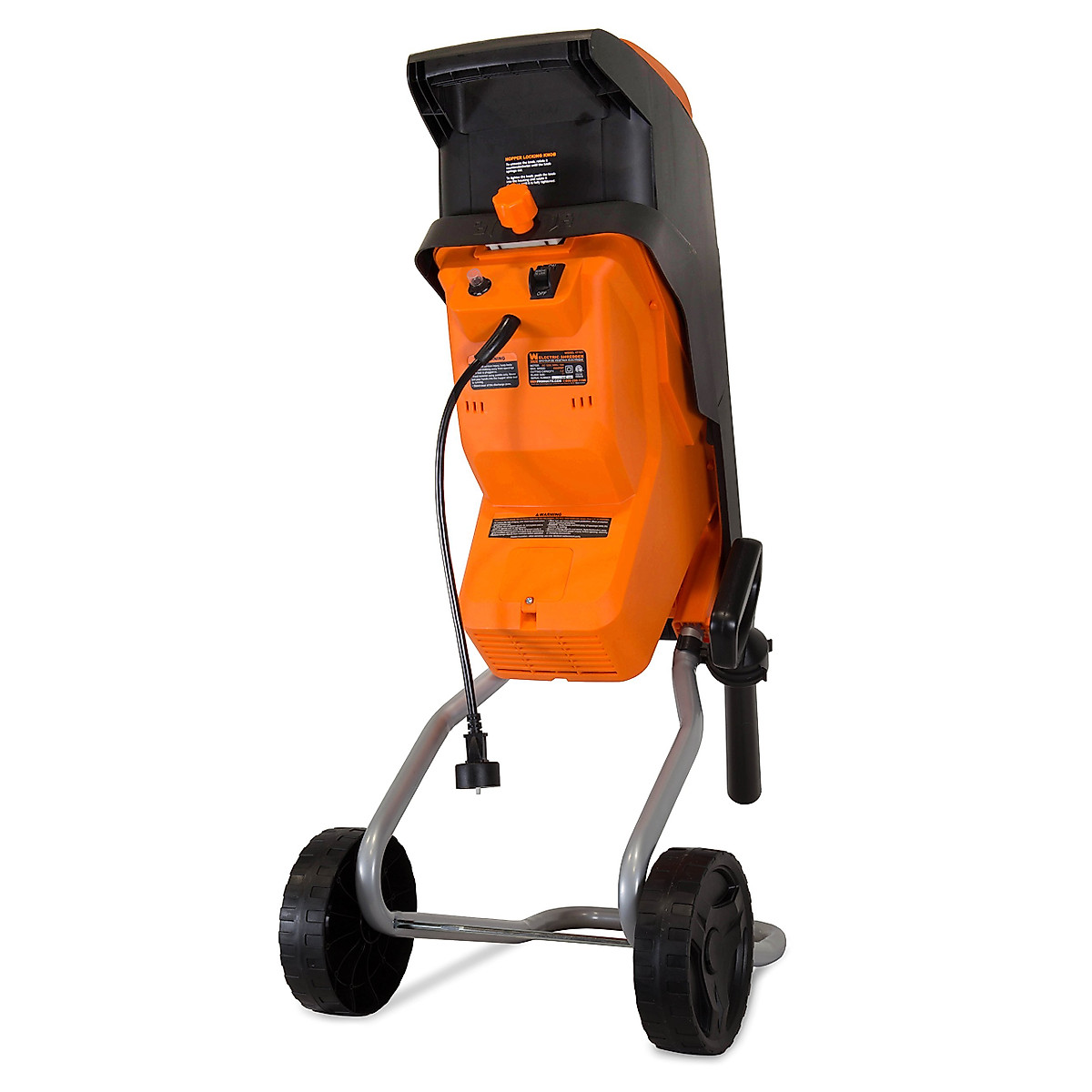 WEN 41121 15-Amp Rolling Electric Wood Chipper and Shredder