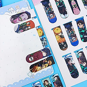 Anime Bookmark Cute Bookmark Anime School Supplies Anime Merch Anime Stuff (GUI bookmark-18pcs)