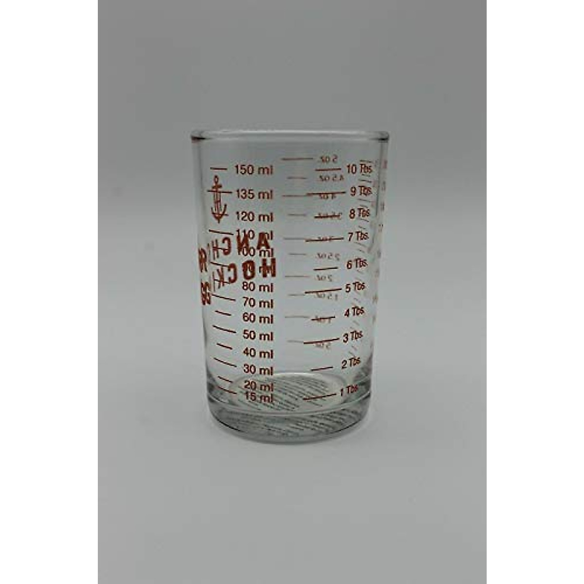 Lovely999 Clear Glass Measuring Cup Bar Tools Jigger Shot Glass 2 x 5 oz