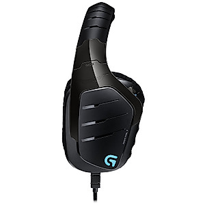 Logitech G633 Artemis Spectrum RGB 7.1 Surround Sound Gaming Headset, Black (Renewed)