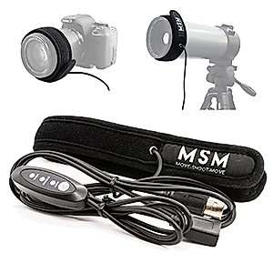 MOVE SHOOT MOVE Lens Warmer with Cold Flexible Cable Down to -25 Dew Heater Preventing Lens from Fogging and Condensation, Compatible with Telescopes and Camera in 4.26" Diameter
