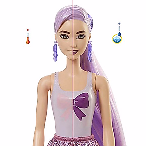 Barbie Color Reveal Doll & Accessories, Shimmer Series, 7 Surprises, 1 Barbie Doll (Styles May Vary)