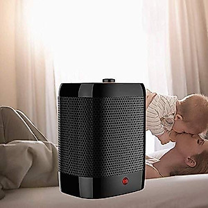 Outdoor Garden Heater Ceramic Fan Heater - Tip-Over and Overheat Protection, Variable Thermostat Perfect for Office Desktop and Home Bedroom Patio Heater