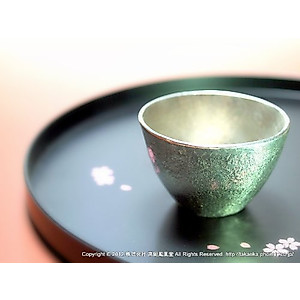 NOUSAKU GUINOMI CHOCO SAKAZUKI Large Sake Cup Drink Cup Japanese Handmade Artifact Japan Craft Art Work