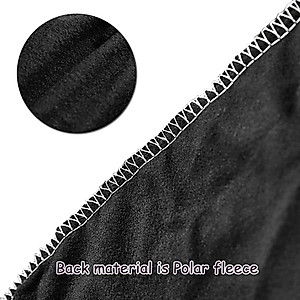 Shukii Waterproof Bar Stool Chair Covers Stretch PU Leather Barstools Chair Seat Cover with Backs Universal Chair Slipcovers Protector Chair Cover for Pub Kitchen (Black, 4pcs)