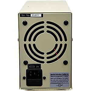 Tekpower HY-1803D Heavy-Duty Digital Variable DC Power Supply, 0-18 Volts @ 0-3 Amps