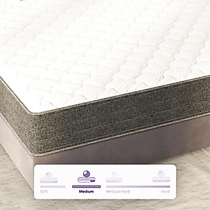 NapQueen King Mattress, 10 Inch Victoria Hybrid Cooling Gel Infused Pocket Spring and Memory Foam Mattress, King Size Mattress Bed in a Box, CertiPUR-US Certified, Fiberglass-Free Mattress