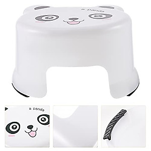 Plastic Stool Anti- Skid Step Stool Step Stool, 1 Pc Bathroom Stool Toilet Step Stool Anti-Skid Step Stool Potty Training Aid Thick Plastic Stool for Adults
