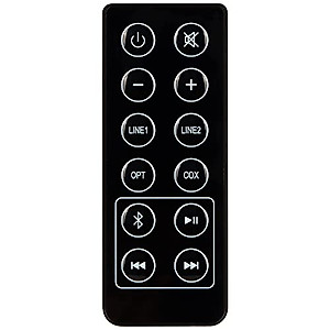 RC10E Replacement Remote Control Applicable for Edifier Bookshelf Speakers R1280DB