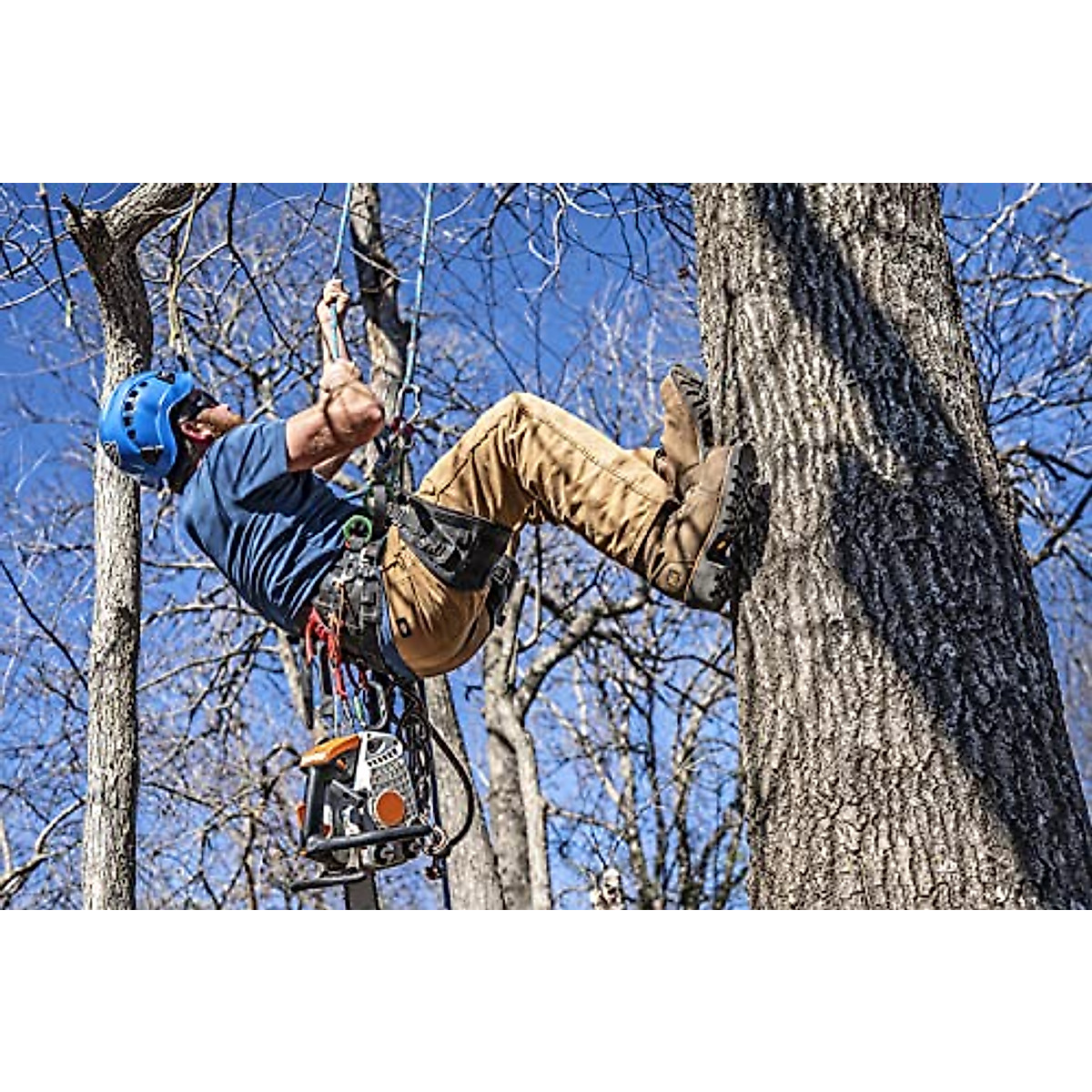 Dickies Men's Relaxed Fit Straight-Leg Duck Carpenter Jean, Brown, 32W x 30L