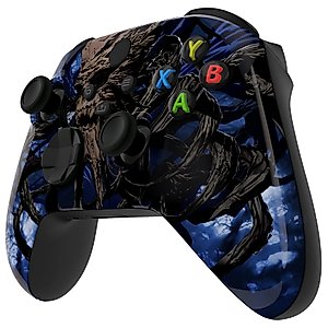 eXtremeRate Glow in Dark Shell for Xbox Series X & S Controller - Revitalize Your Controller - The Awakening of The Earth Lord Front Housing Cover for Xbox Core Controller [Control NOT Included]