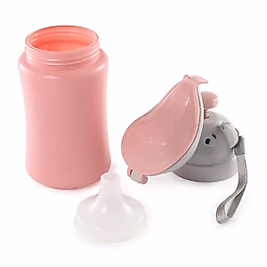 Portable Urinal Potty Travel Potty-for Emergency Urinal Baby Toilet Child Pee Training,Kids Potty Car Travel and Camping Outdoor Use Very Convenient (500ml, Pink)