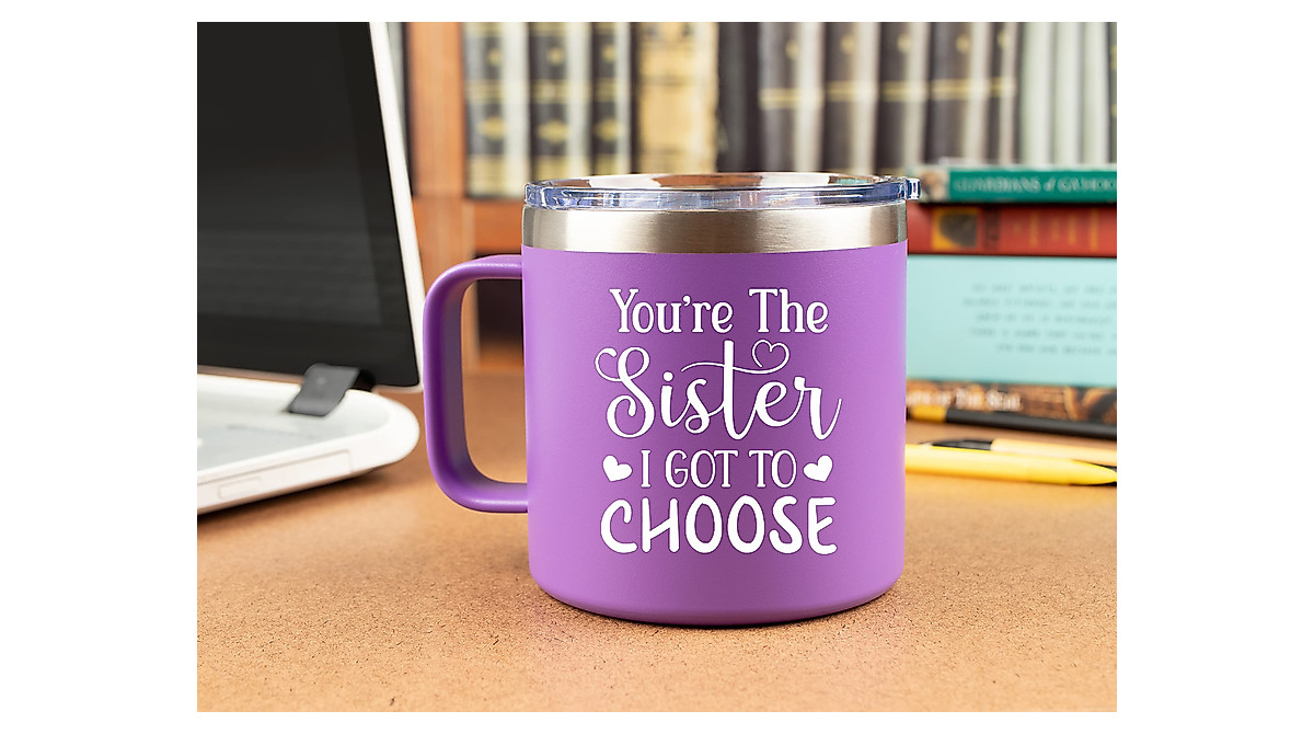 KLUBI Purple Best Friend Tumbler Mug – Perfect Gift