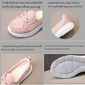 GUTZBSY New Kotsas Orthopedic Shoes for Women,Orthopedic Women Shoes Breathable Slip on Arch Support Non-Slip (Black,8)