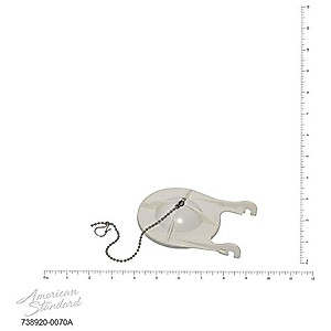 American Standard 738920-0070A 3-Inch Flapper Assembly, White