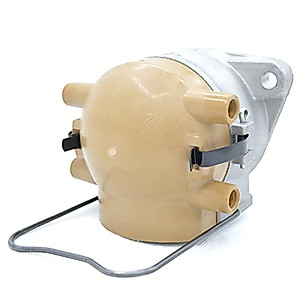 MAS Distributor Complete Front Mount & Spark plug Wire Set Compatible With Ford New Holland Tractors 8N 9N 2N 9N12100 1100-5000 11005000