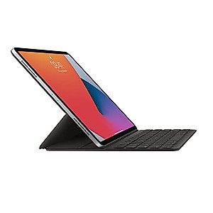 Apple Smart Keyboard Folio: iPad Keyboard case for iPad Pro 12.9‑inch (3rd, 4th, 5th, 6th Generation), Two Viewing Angles, Front and Back Protection, German - Black